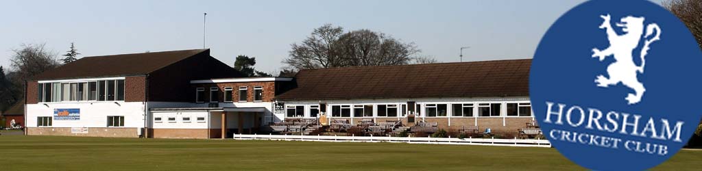 Cricket Field Road, home to Horsham CC, Sussex - Cricket Ground Map