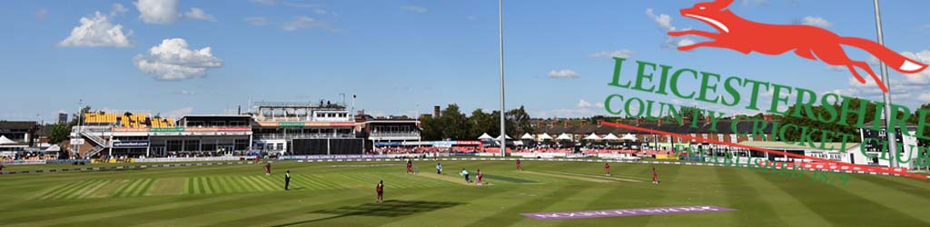 Grace Road, home to Leicestershire - Cricket Ground Map