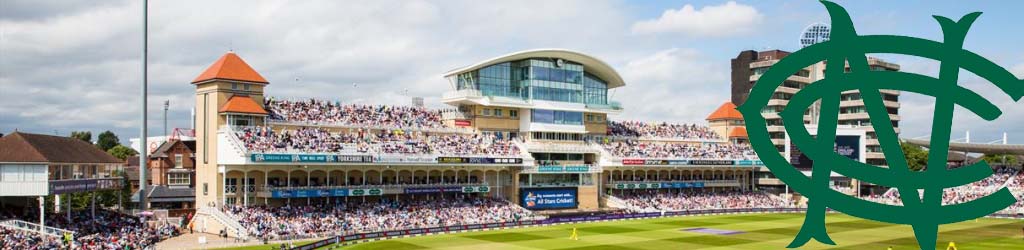 Trent Bridge, home to Nottinghamshire - Cricket Ground Map